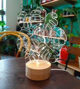 Monstera Plant Lamp – blume.homeware