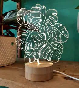 Monstera Plant Lamp – blume.homeware